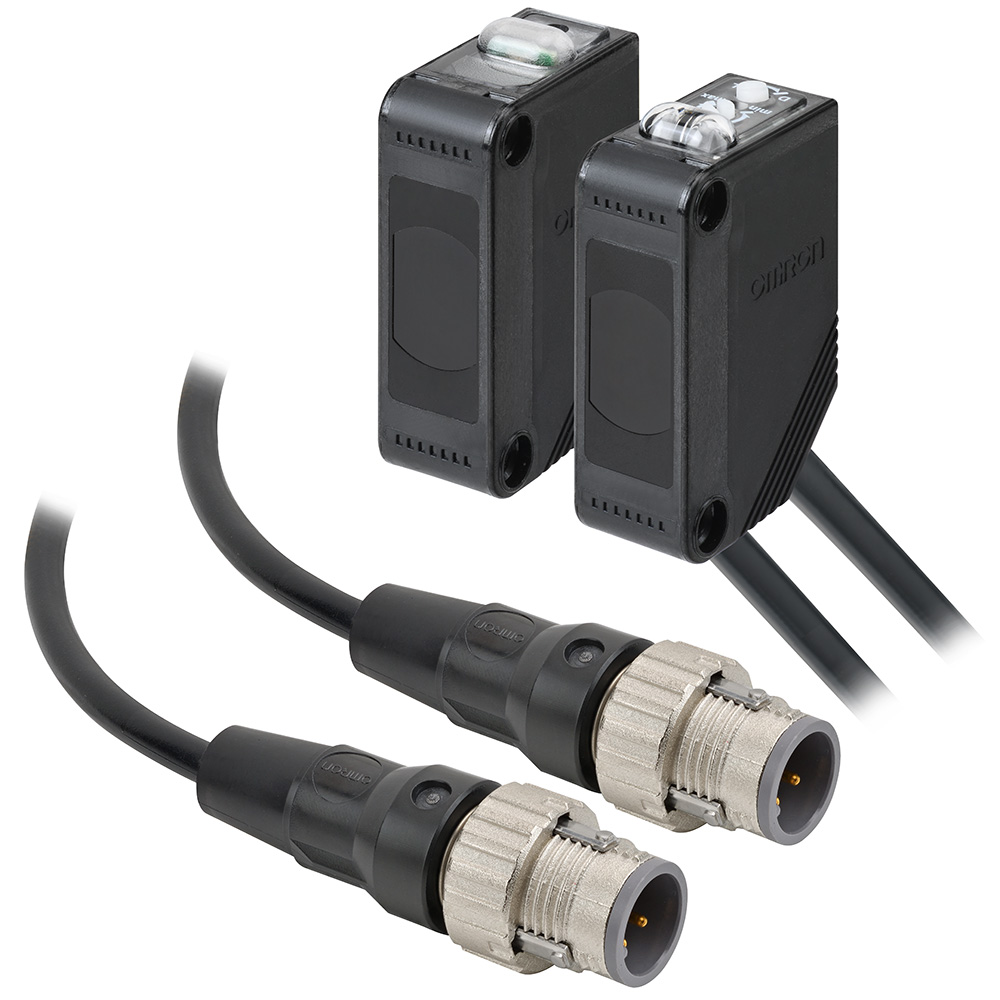 E3Z-T81-M1TJ 0.3M Compact Photoelectric Sensor with Built-in Amplifier ...