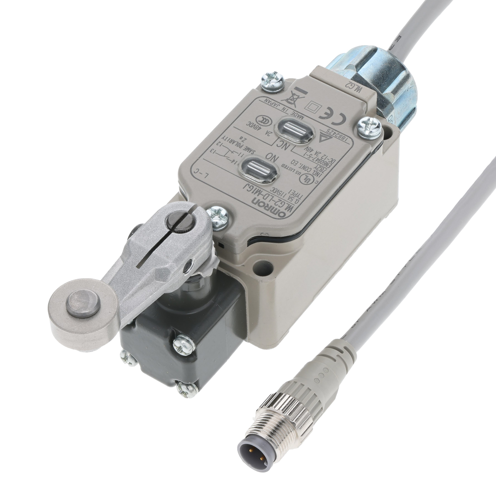 Two-circuit Limit Switch WLG2-LD-M1GJ 0.3M | オムロン制御機器