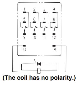MY4ZN-CBG AC100/110 ミニパワーリレー | オムロン制御機器