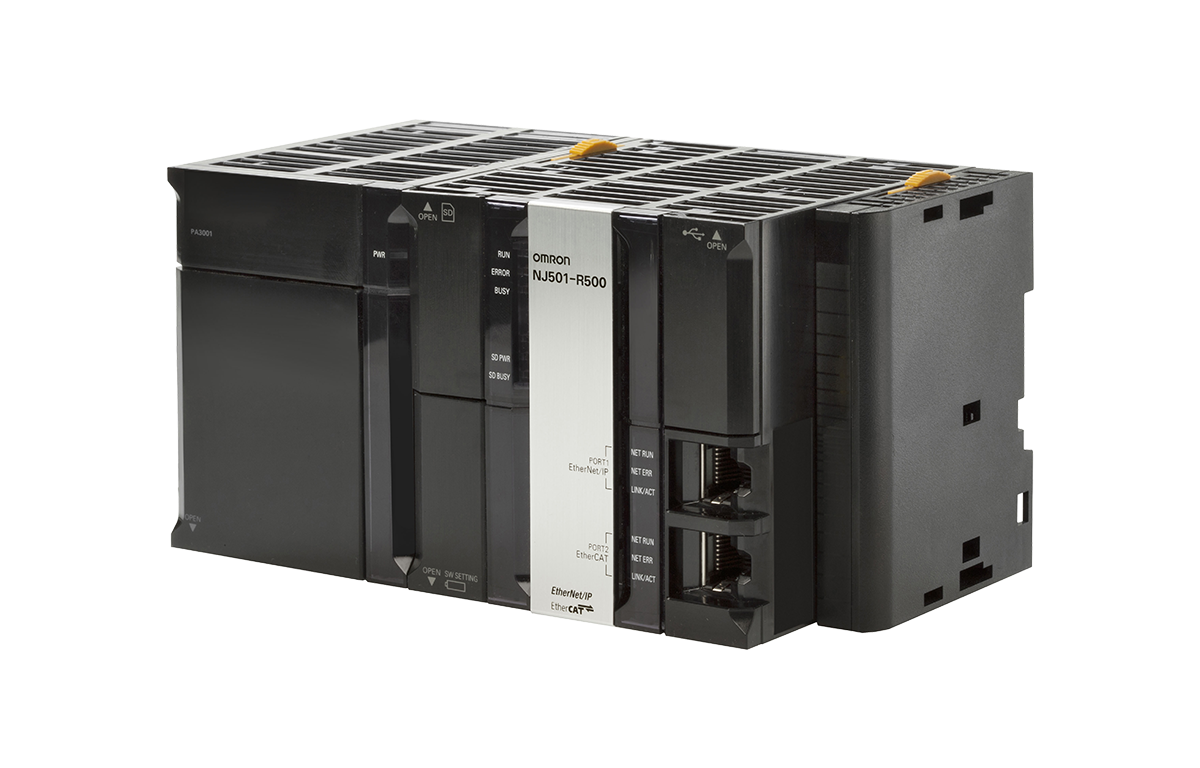 マシンオートメーションコントローラ NJシリーズ ロボット統合CPUユニットNJ501-R （2021年1月発売 データベース接続タイプ ...