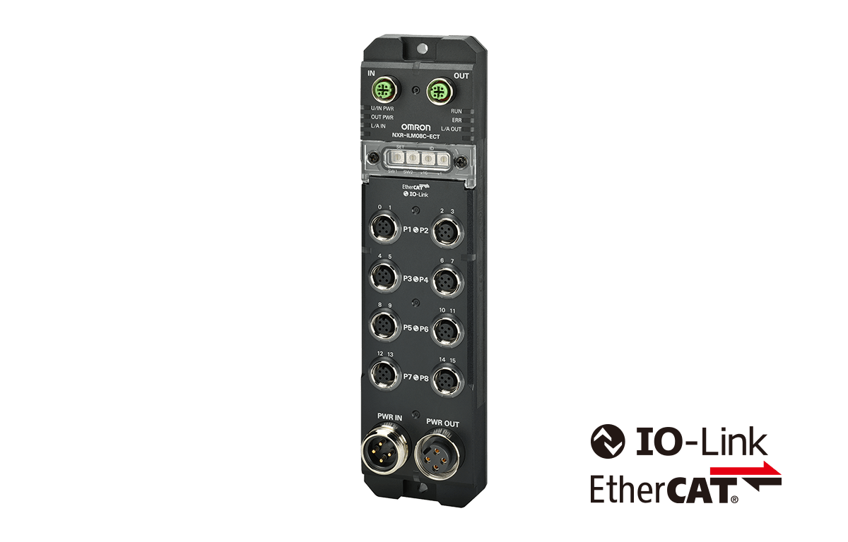 耐環境型リモートターミナル EtherCAT対応IO-Linkマスタユニット | オムロン制御機器