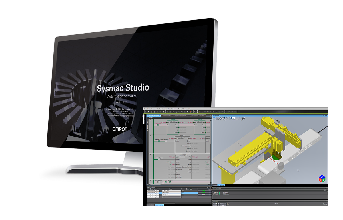 オートメーションソフトウェア Sysmac StudioSYSMAC-SE2 （2020年4月発売） | オムロン制御機器